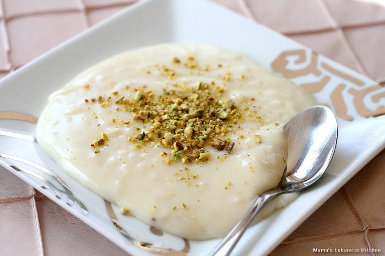 Learn to Cook Lebanese Rice Pudding | Arabic Language Blog