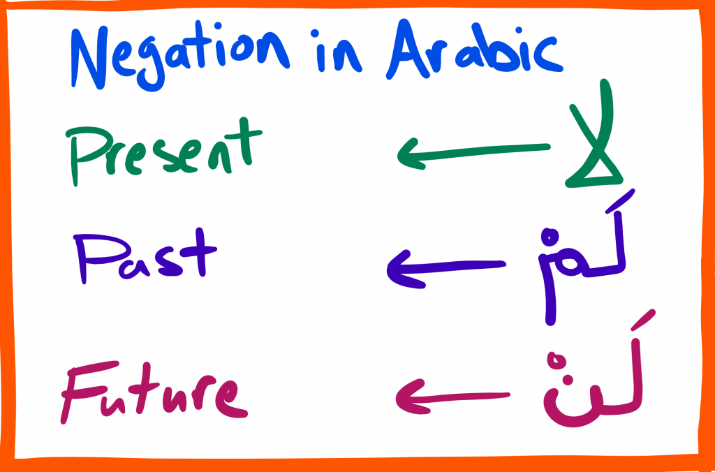 Negating verbs in Arabic | Arabic Language Blog