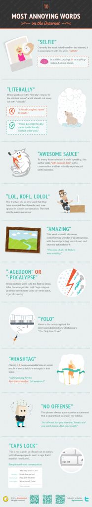The Most Annoying English Words Online | English Language Blog