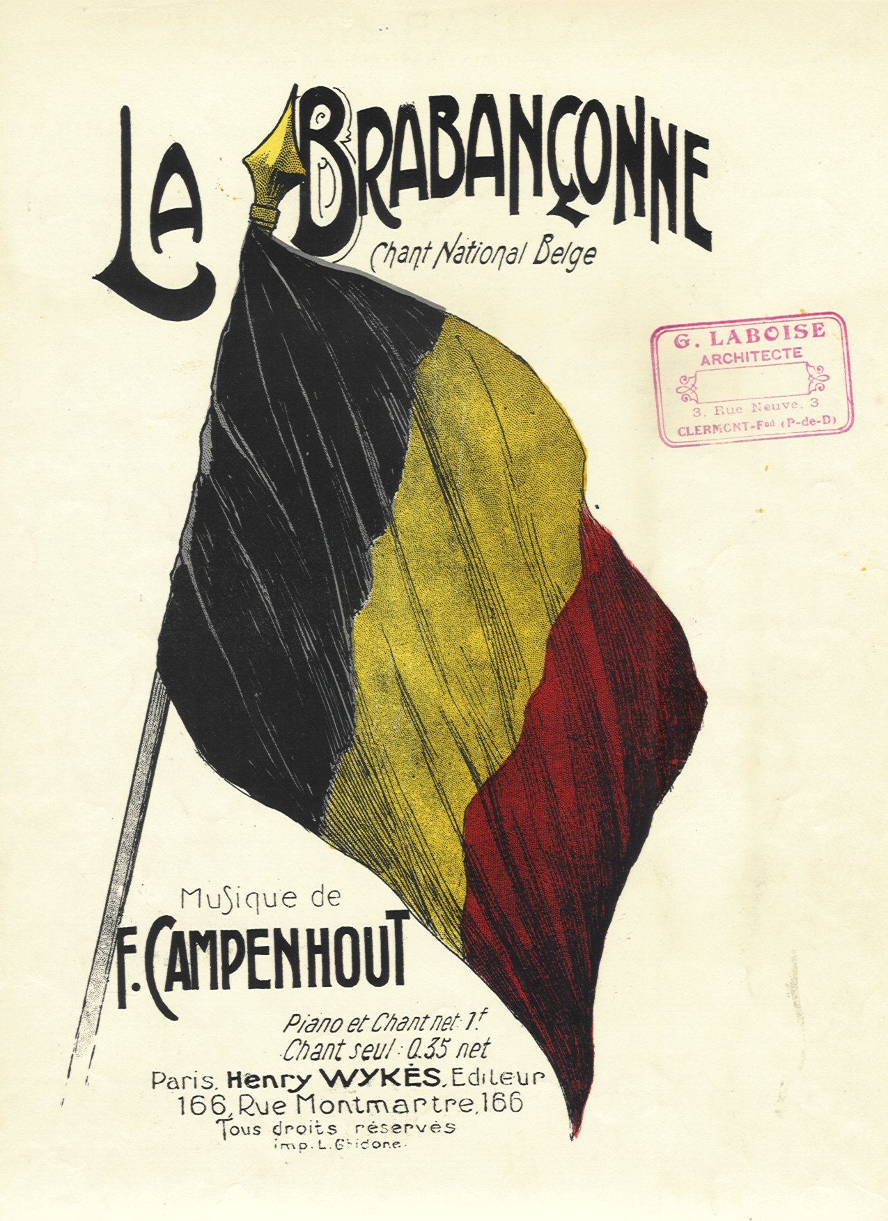 “La Brabançonne”: The National Anthem of Belgium (in French) | French ...
