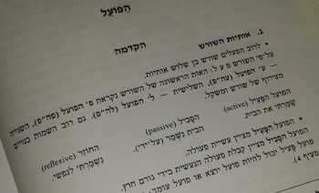 The Hebrew Verb: Root and Binyanim | Hebrew Language Blog
