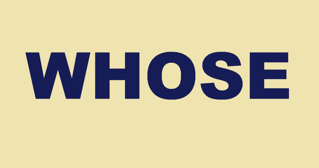 Como usar o ‘whose’ em inglês | Transparent Inglês