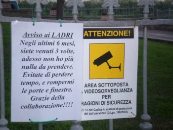 Funny Italian Warning Signs | Italian Language Blog