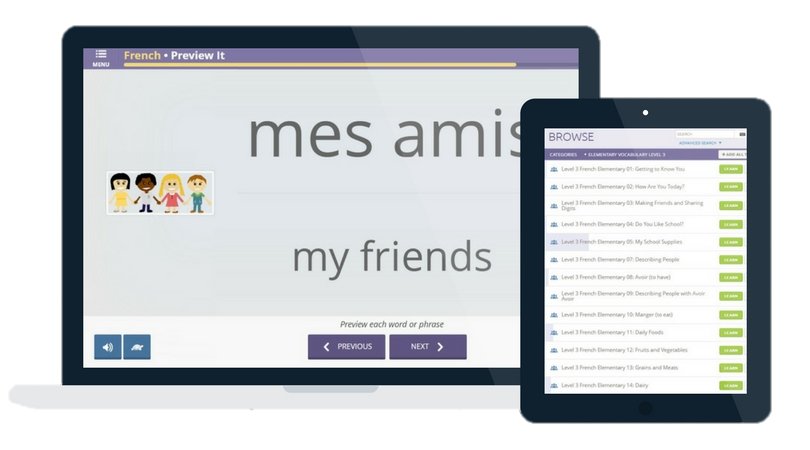 L’école is in session with French Elementary Course | Transparent ...