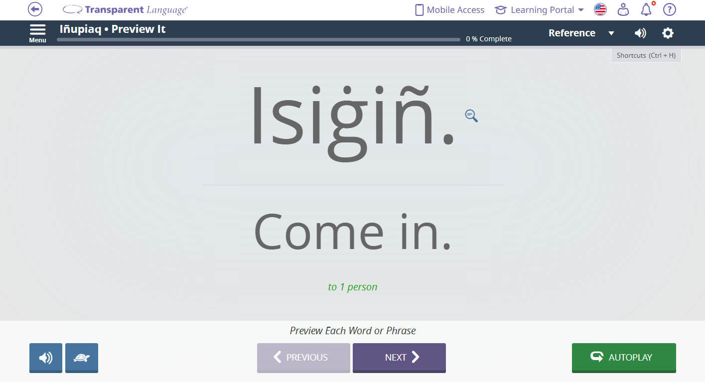Learn 42 Indigenous Languages in Transparent Language Online