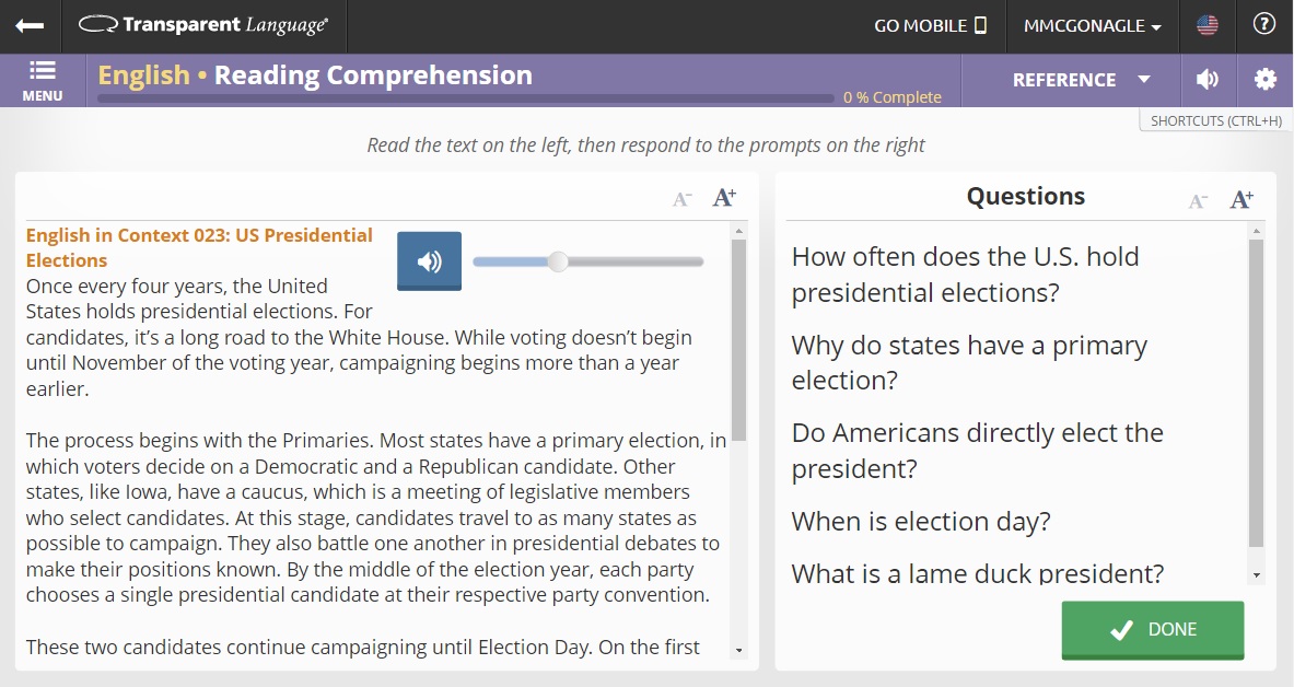 Learn English with Transparent Language Online | Transparent Language Blog