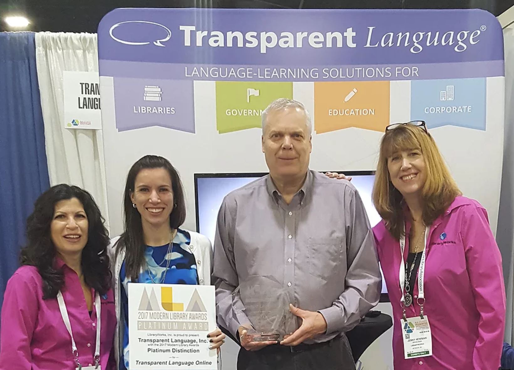 Transparent Language Online Receives Platinum Award for Second Year ...