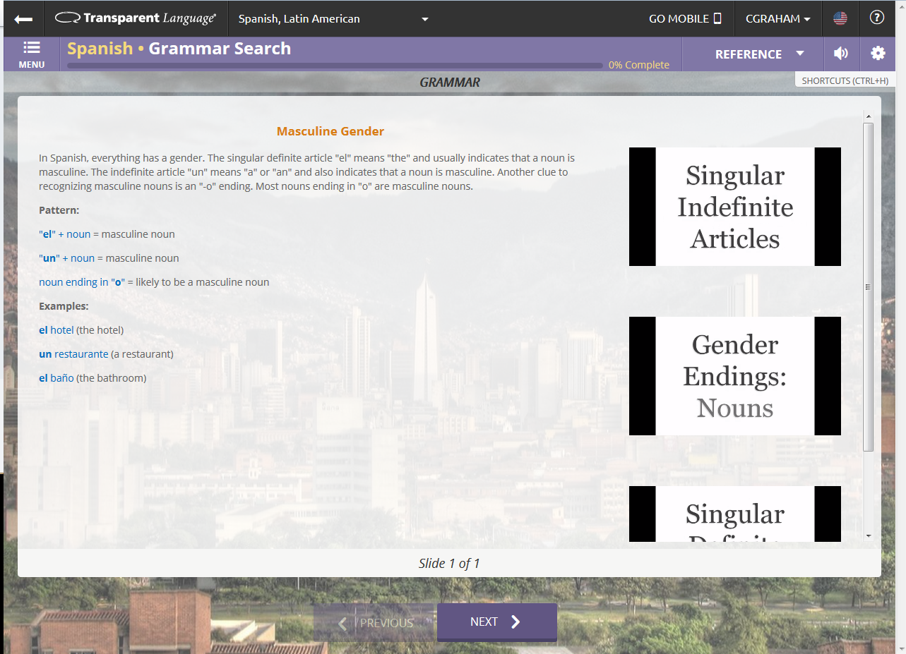The Transparent Language Online Spanish Curriculum | Transparent ...