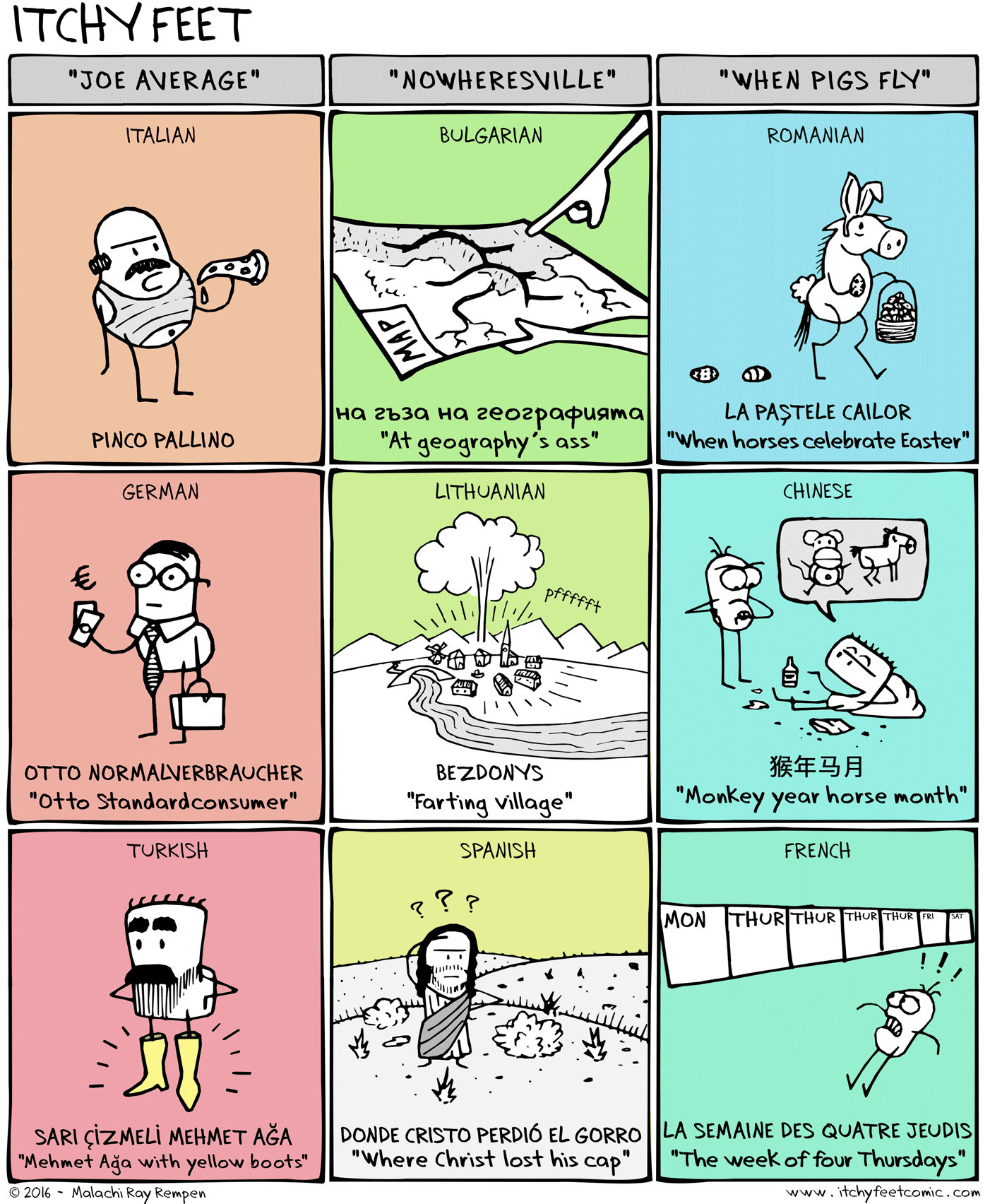 Three Idioms Across the World | Transparent Language Blog