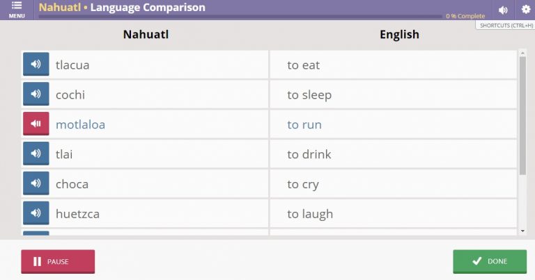 Learn Nahuatl in Transparent Language Online | Transparent Language Blog