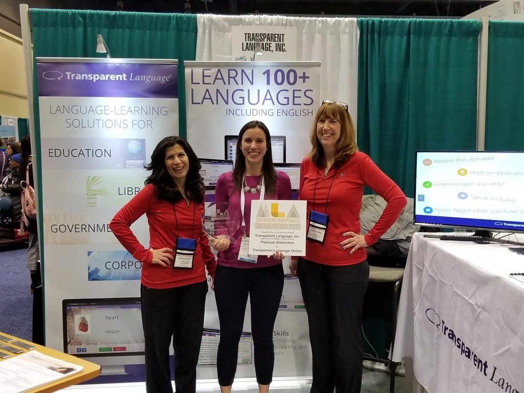 Transparent Language Online Wins 7th Modern Library Award