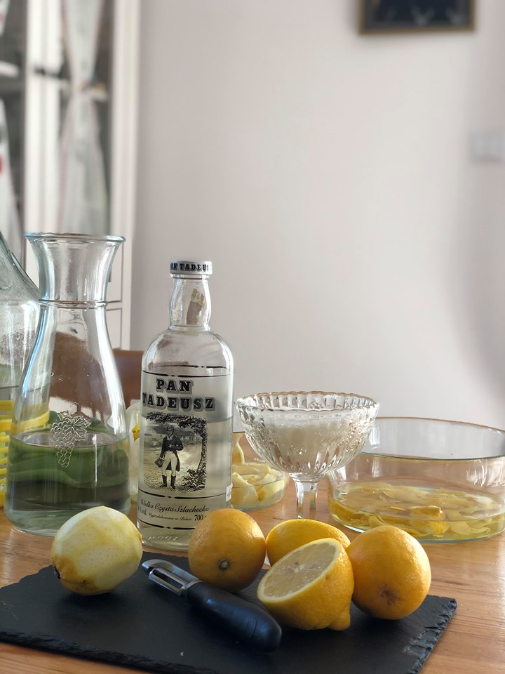 When life gives you lemons...make this Polish Lemon Liqueur! | Polish ...